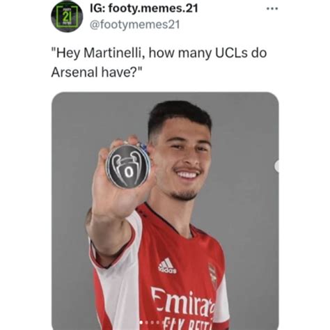 20 Recent Hilarious Arsenal Memes Every Fan Can Relate To Footballhitz