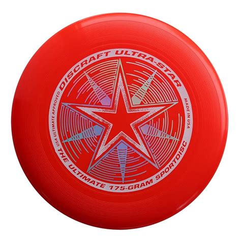 Discraft Competition Frisbee Discraft Ultra Star 175 Gram Sport Disc