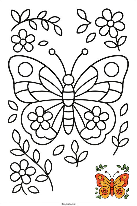 나비 색칠공부 101장 무료 Pdf・png 출력