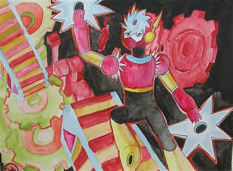 Metal Man Mega Man 2 By Jpopcandy23 Fanart Central