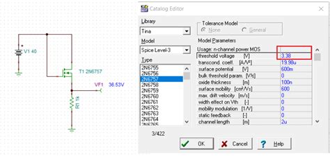 Mosfet Circuit Analysis Gate Drain Shorted Resistor From Source To