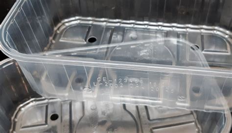 Polypropylene Tray Laser Coding Food Traceability Macsa Id