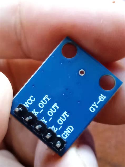 【花雕学编程】arduino动手做（239） Adxl335三轴6个小实验 Df创客社区