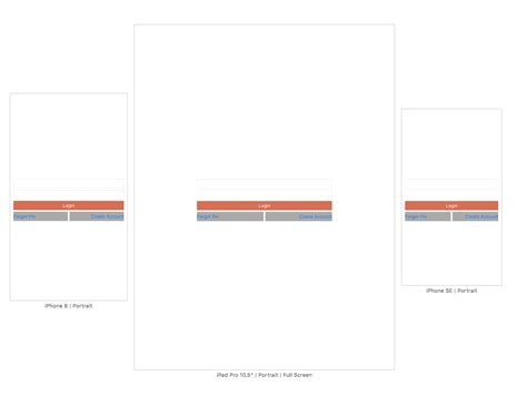 Storyboard Ios Adaptive Layout Using Autolayout Stack Overflow
