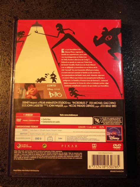 Dvd Los Increíbles 2 De Segunda Mano Por 10 Eur En Paracuellos De