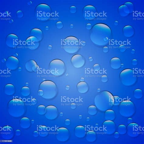 Blue Bubble Bakground Vector Illustration For Poster Or Banner Stock Illustration Download