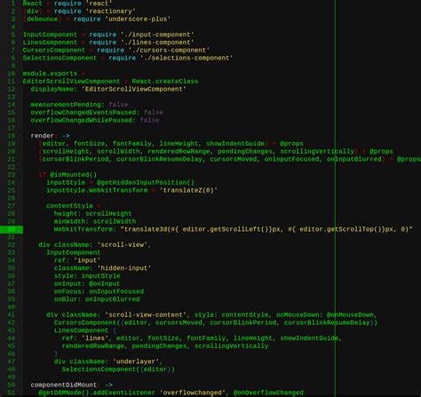terminal syntax