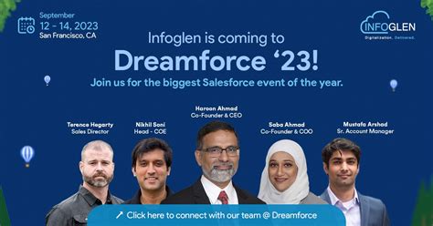 Nikhil Soni On Linkedin Dreamforce Infoglen Infoglen