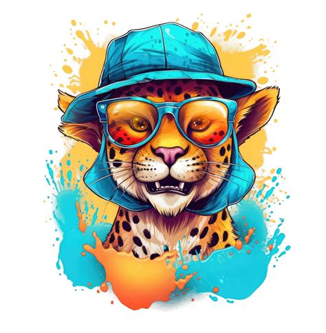 Funny Cheetah Face