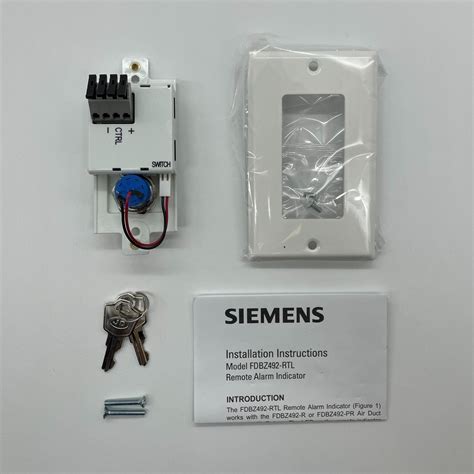 Siemens Fdbz492 Rtl S54319 S27 A1 Remote Alarm Indicator Safety Best