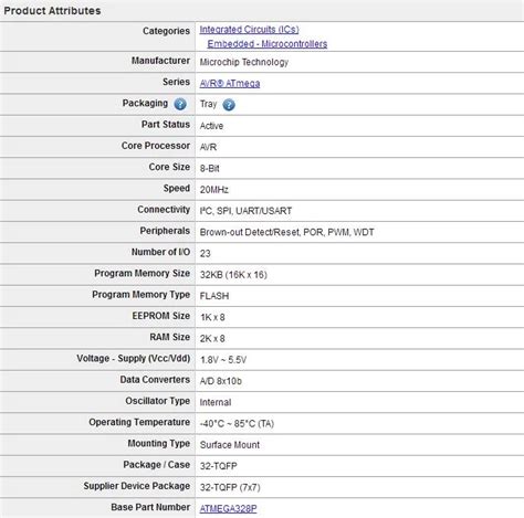 Atmel Ic Microcontroller Flash 32tqfp Atmega328p Au Asina Tronics Shenzhen Co Ltd