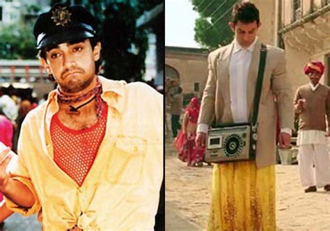 From Rangeela To Pk Aamir Khans Most Intriguing Looks See Pics Bollywood News India Tv