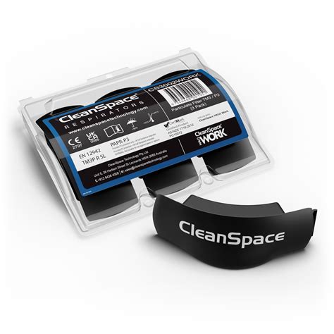 Cleanspace® Work Particulate Standard Tm3 P3 Filter Pk 3 Cleanspace Technology