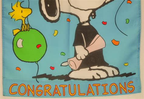 Snoopy Congratulations Graduate