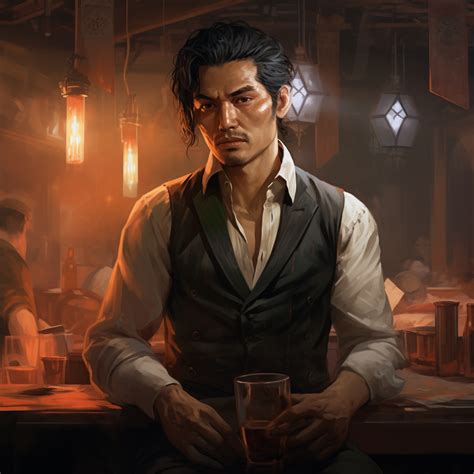 Zixin Kang Barkeeper Schöne Bilder Zeichnungen