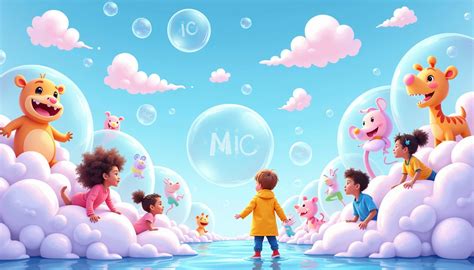 Free Magical Bubble Friends Image Bubbles Magical Cartoon