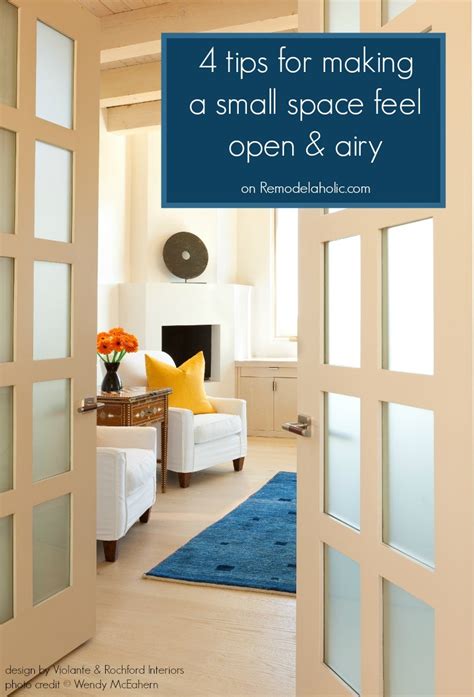 Remodelaholic How To Open Up A Small Congested Space