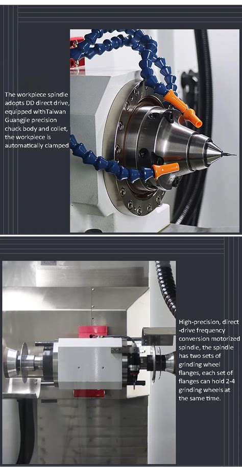 High Accuracy Six Axis Cnc Tool Grinder For Precision Tools