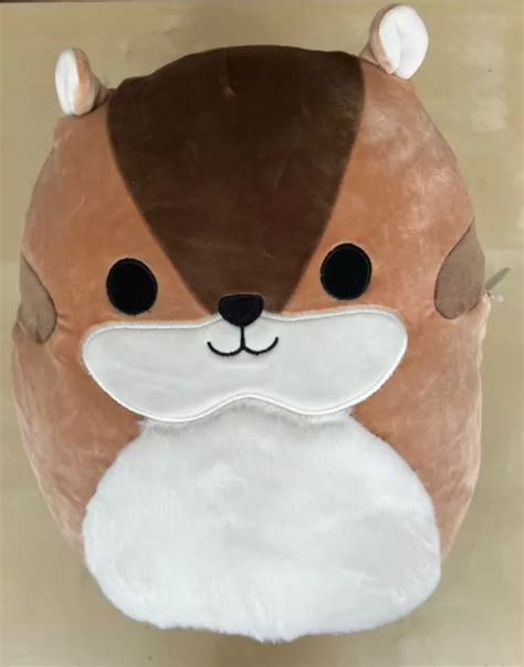 Melzie The Chipmunk Squishmallow 12 Inch Plush Soft Toy Brown New Uk