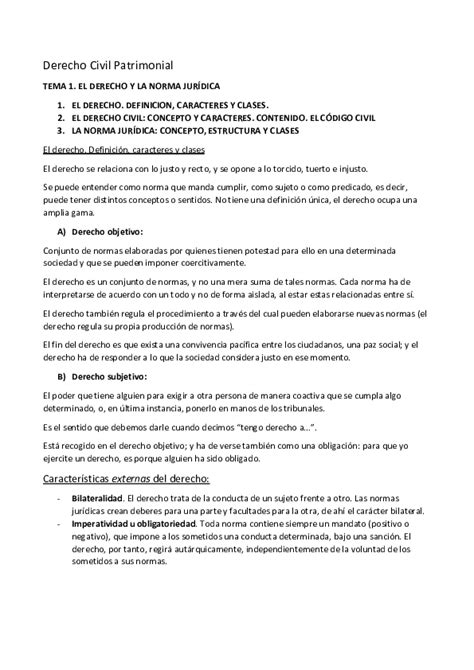 Doc Derecho Civil Patrimonial