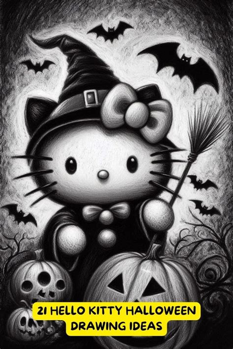 21 Hello Kitty Halloween Drawing Ideas In 2024 Hello Kitty Halloween