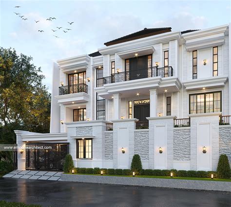 Homeexteriordesign Mr Ddk 1043 Classic House 3 Floors Design