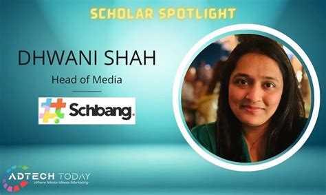 Schbang Appoints Dhwani Shah As Head Of Media Adtech Today