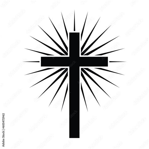 Catholic Cross Clipart Black And White