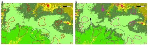 Lulc Maps Generated By The Conventional Supervised Classification Lulc Maps Generated By The Conventional Supervised Classification