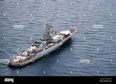 An Aerial Starboard Quarter View Of The Soviet Krivak Ii Guided Missile Frigate Gromky Ffg 962