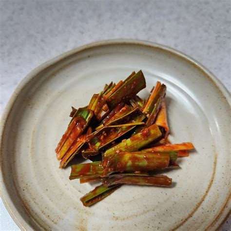 풋마늘 고추장 무침