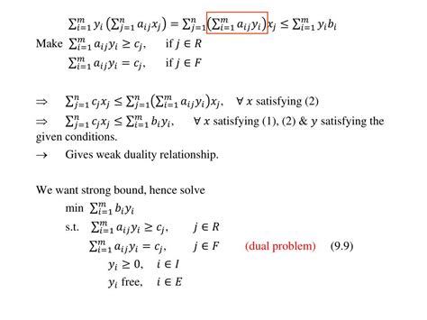 PPT Chap General LP Problems Duality And Infeasibility PowerPoint Presentation ID