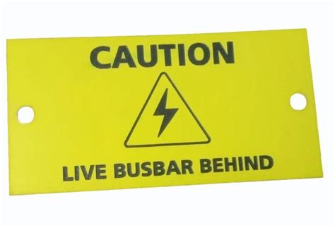 Caution Pvc Sticker At ₹ 5piece Caution Labels In Faridabad Id 2856821462448