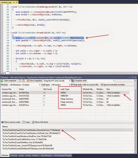 Finding Memory Leaks With Deleaker C Stories