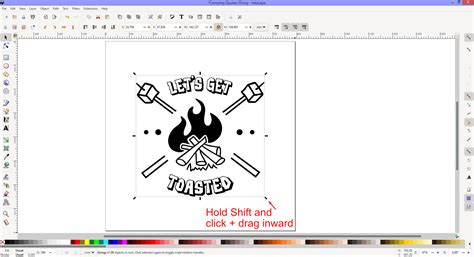 how to resize an image in inkscape design bundles