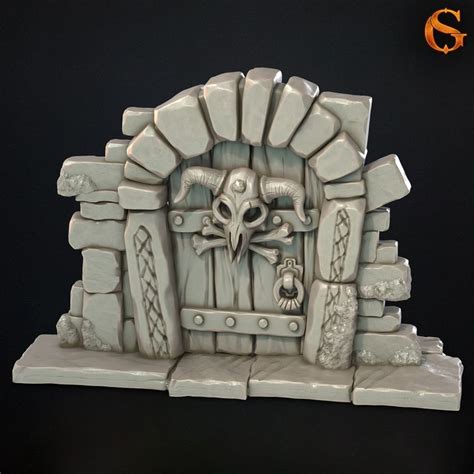 3d Printable Trophy Door By Solgood Creations
