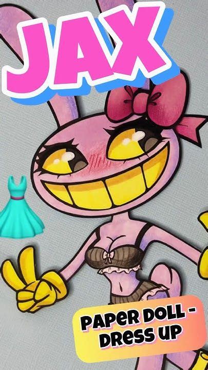 💛jax💛 Paper Doll Part 2 Digital Circus 🤡 By Arty Pie 🥧