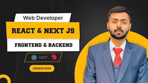 be your frontend web developer in react js next js vue js by abdur