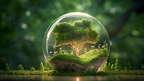 Renewable Energy Background With Green Energy Green Energy Concept