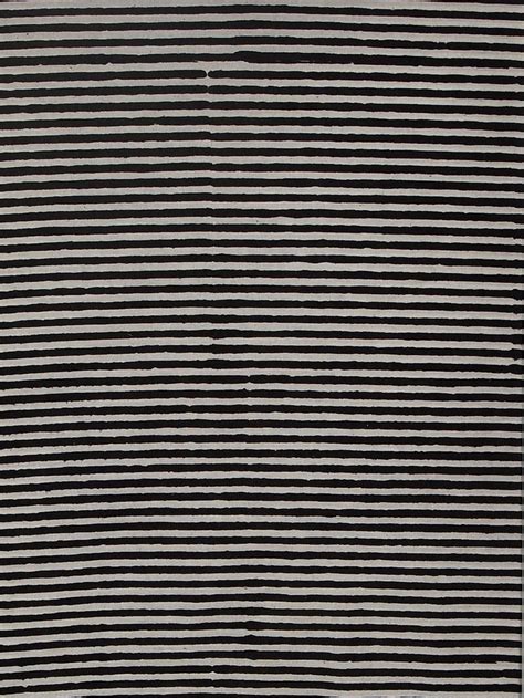 Bagru Black Simple Stripes Pattern Cotton Cambric Fabric