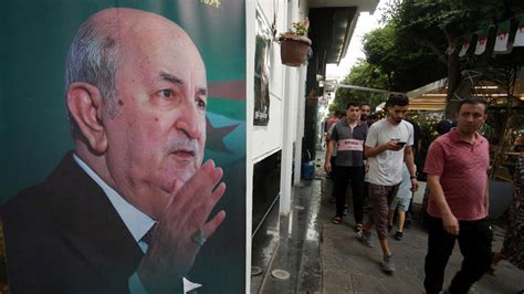 Algerias President Tebboune Wins Second Term With 95 Of Vote The Hindu