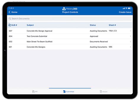 Construction Submittal Software Hcss