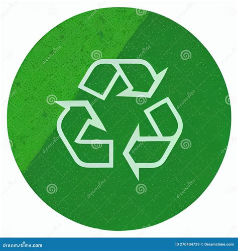 Recyclable Vector Icon Renewable Technology Concept Stock Illustration