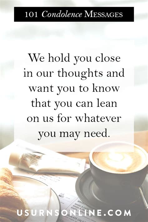 101 Messages de condoléances pour exprimer votre amour et votre soutien PFCONA