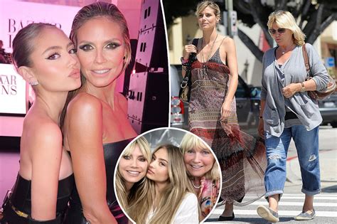 Heidi Klum Posts Rare Three Generation Pic With Mom Erna Daughter Leni