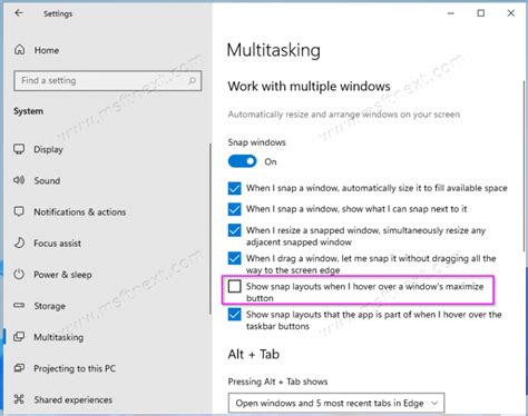 How To Disable Snap Layouts For Maximize Button In Windows 11