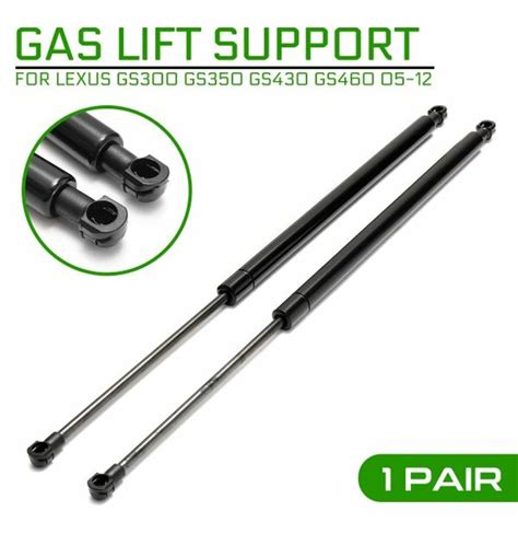 본넷 보닛 쇼바 본네트 호환 스프링 바 렉서스 Gs300 Gs350 Gs430 Gs460 2005 2012 용 1 쌍 자동차