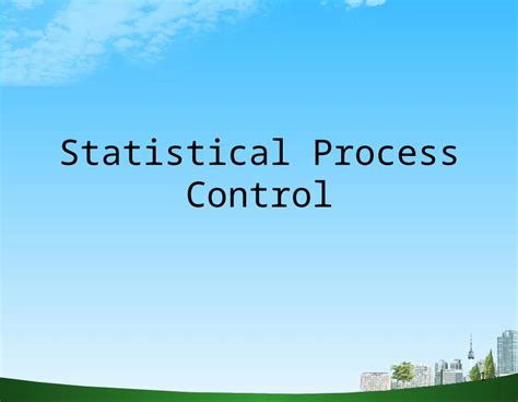 ppt statistical process control ppt bec doms pdfslide