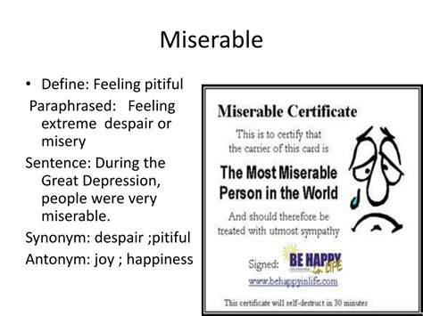 Ppt Miserable Powerpoint Presentation Free Download Id2616783