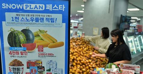 눈덩이처럼 커지는 쇼핑 혜택롯데마트 스노우플랜 페스타